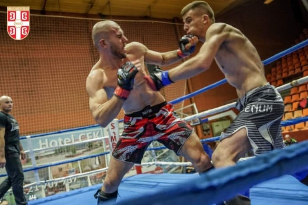 Ivan Šofran from Budva is the best fighter of the MMA tournament in Vrbas