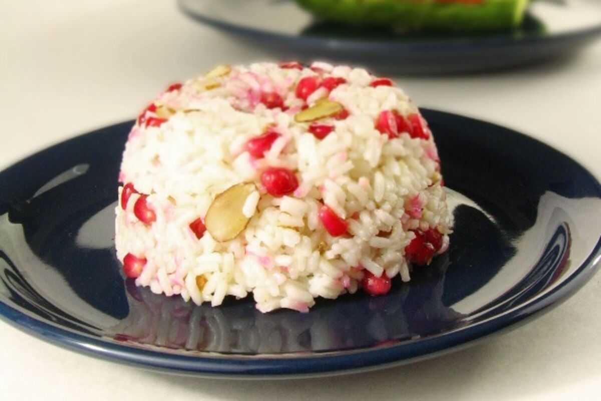 Pirinač sa bademom i narom