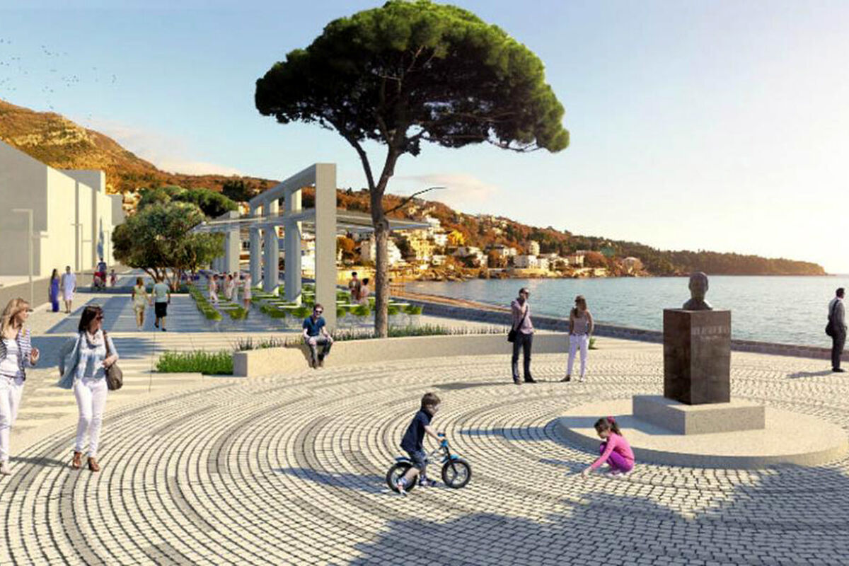 Sutomoru trg i šetalište, ne zna se kad radovi počinju