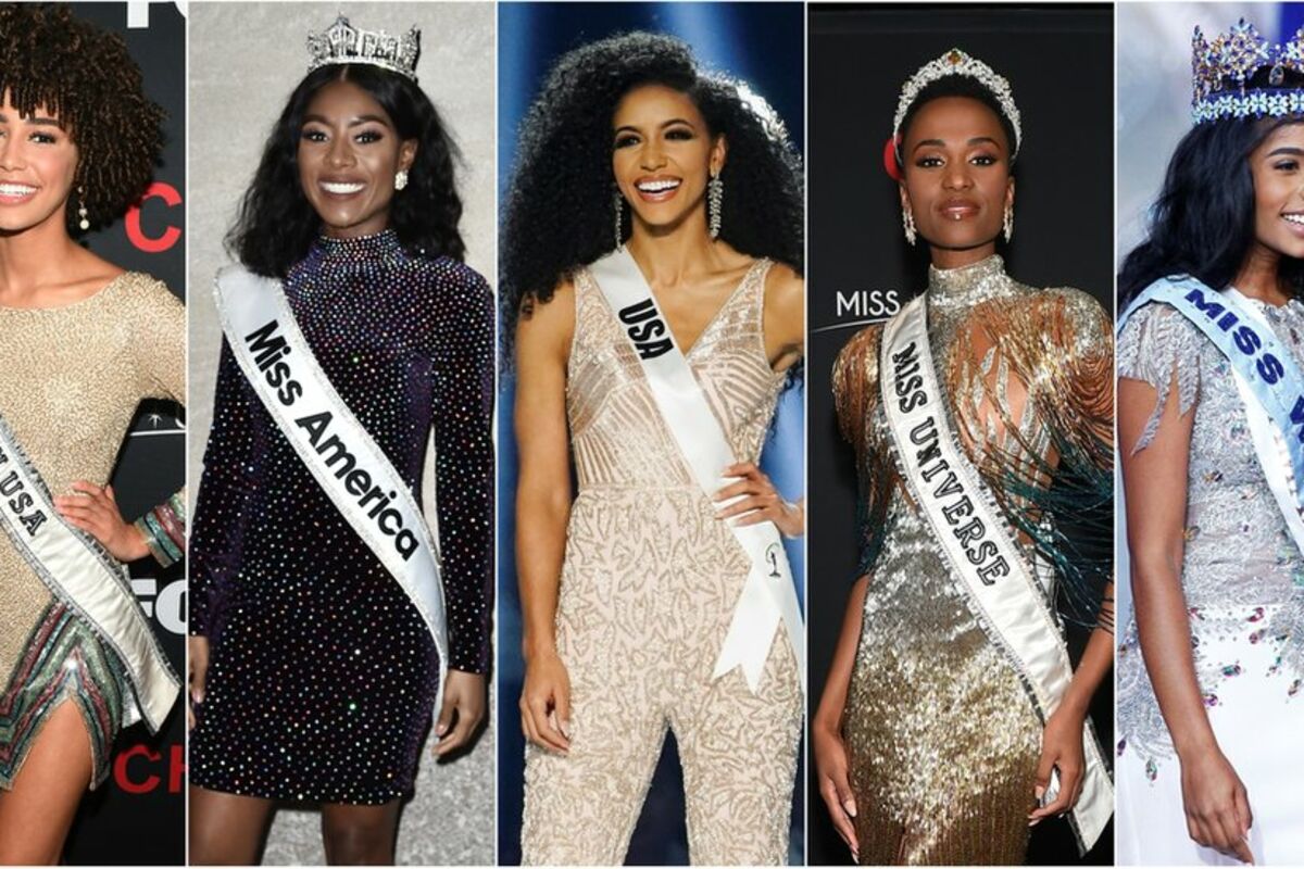 Five Miss titles for five black women - the first time in history