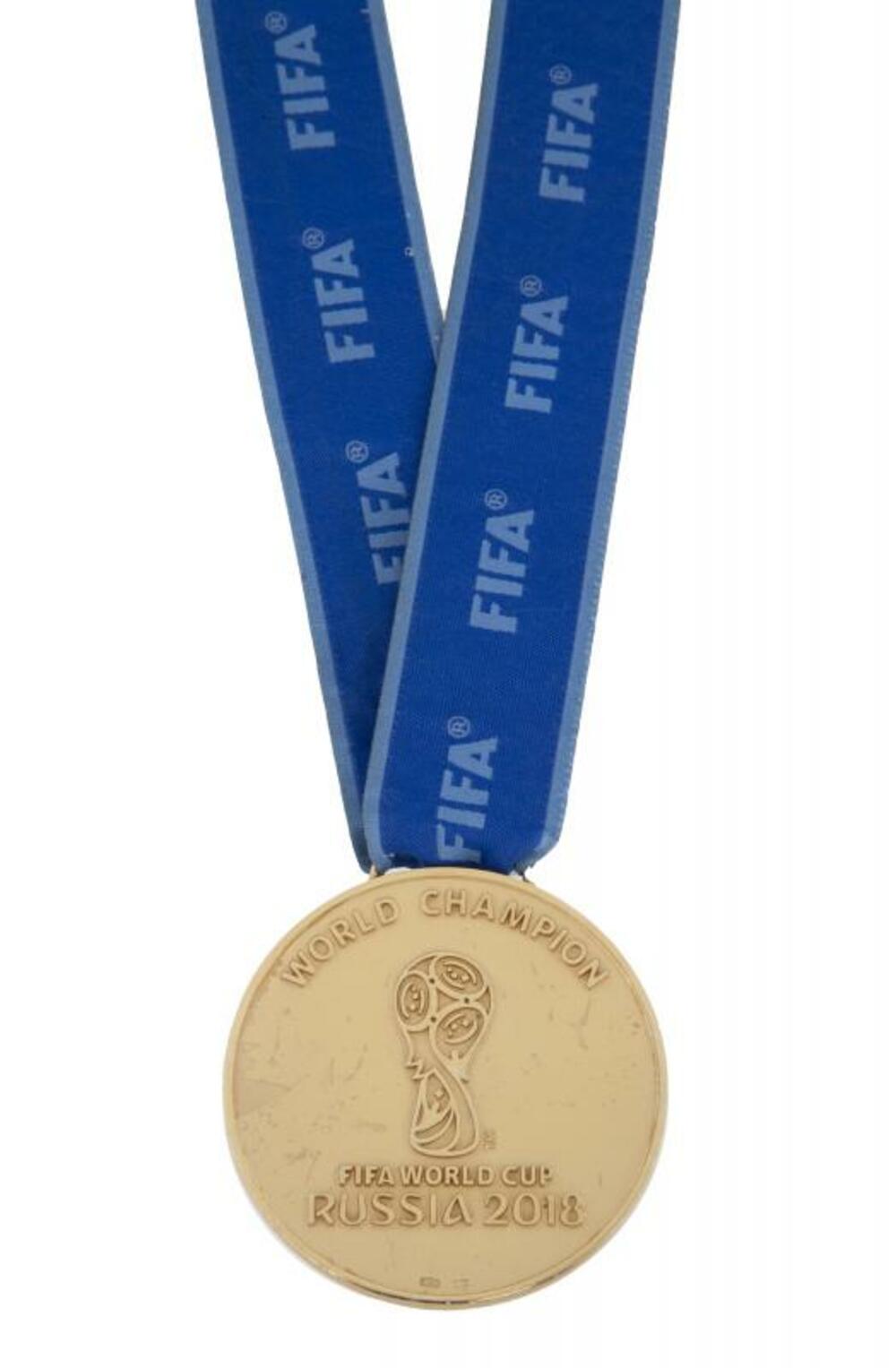 Zlatna medalja sa Svjetskog prvenstva u Rusiji prodata za 71.875 dolara