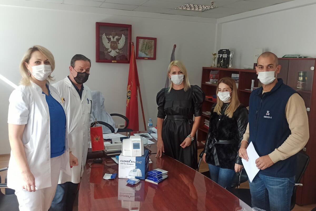 "Osmi red" uručio donaciju Domu zdravlja Bijelo Polje