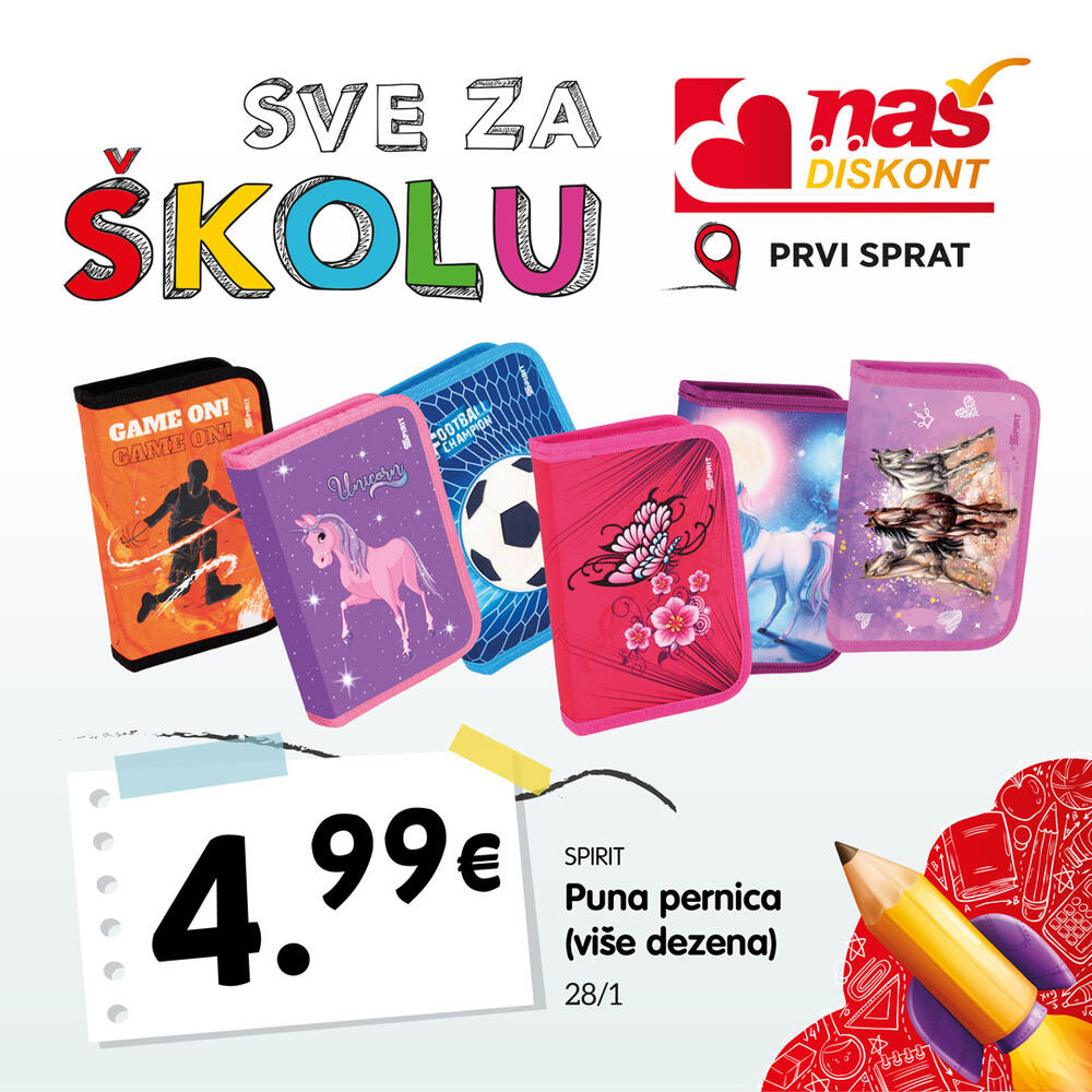 Sve za školu na jednom mjestu po najnižim cijenama | Media