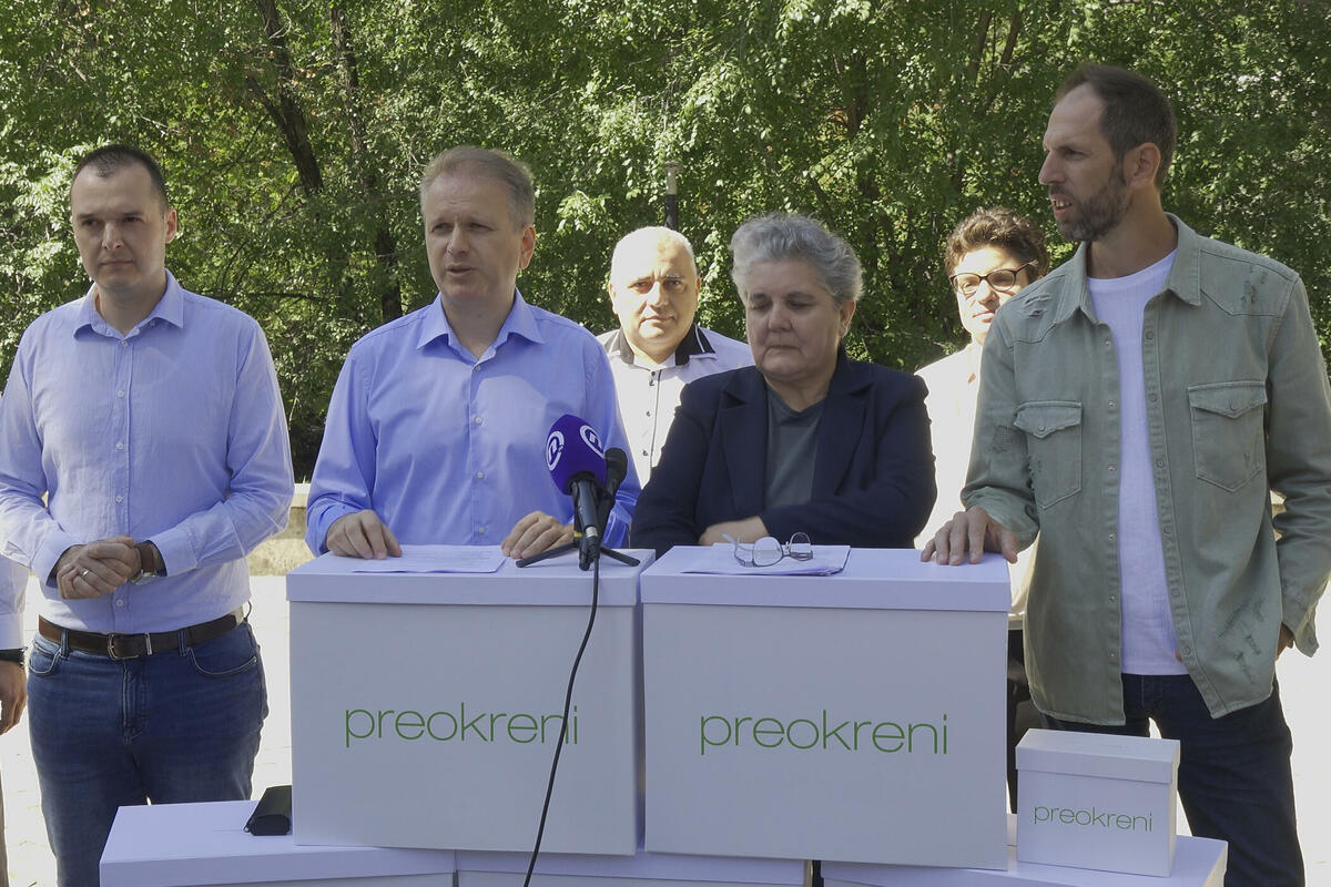 Preokret Predao Listu Za Lokalne Izbore U Podgorici Perić Na čelu Liste