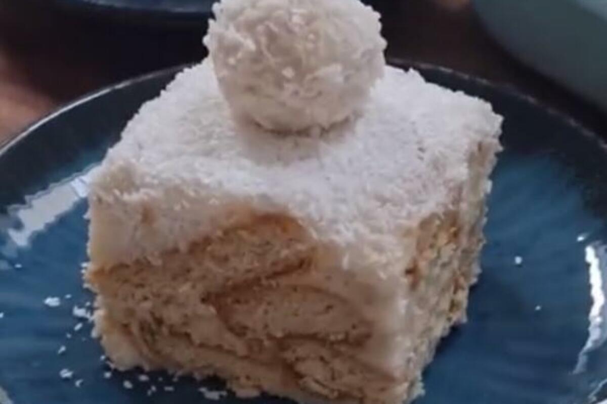 Poslastica za vikend: Rafaelo kolač sa plazmom