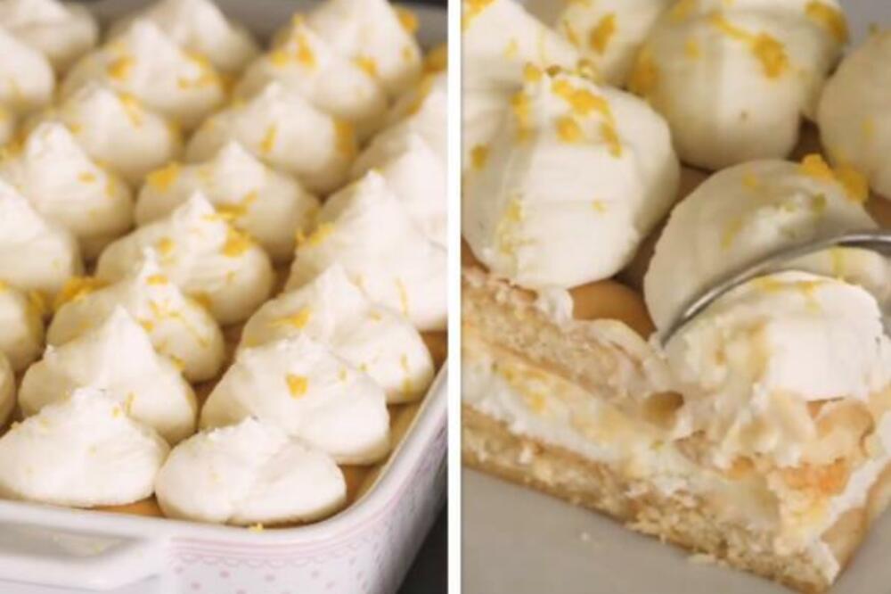 Poslastica za vikend: Kolač sa limunom za vrele dane