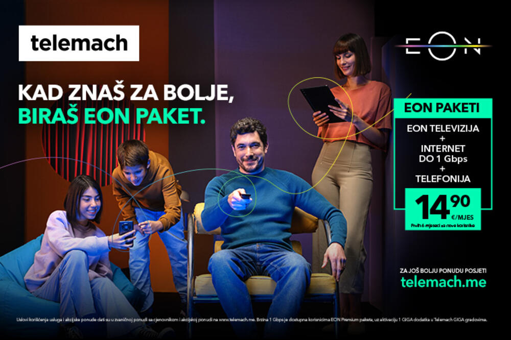 Kada znaš za bolje, biraš EON paket!