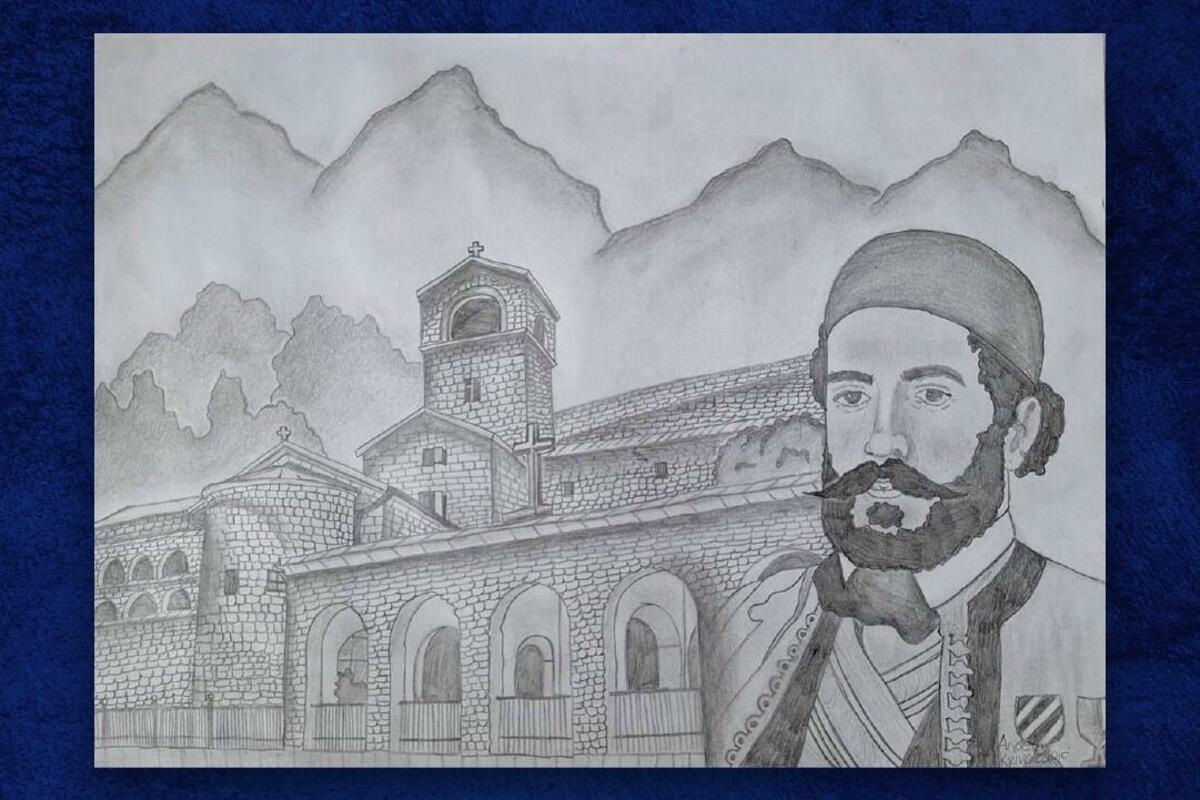 FOTO Crteži crnogorskih osnovaca: Ovako djeca vide Njegoša