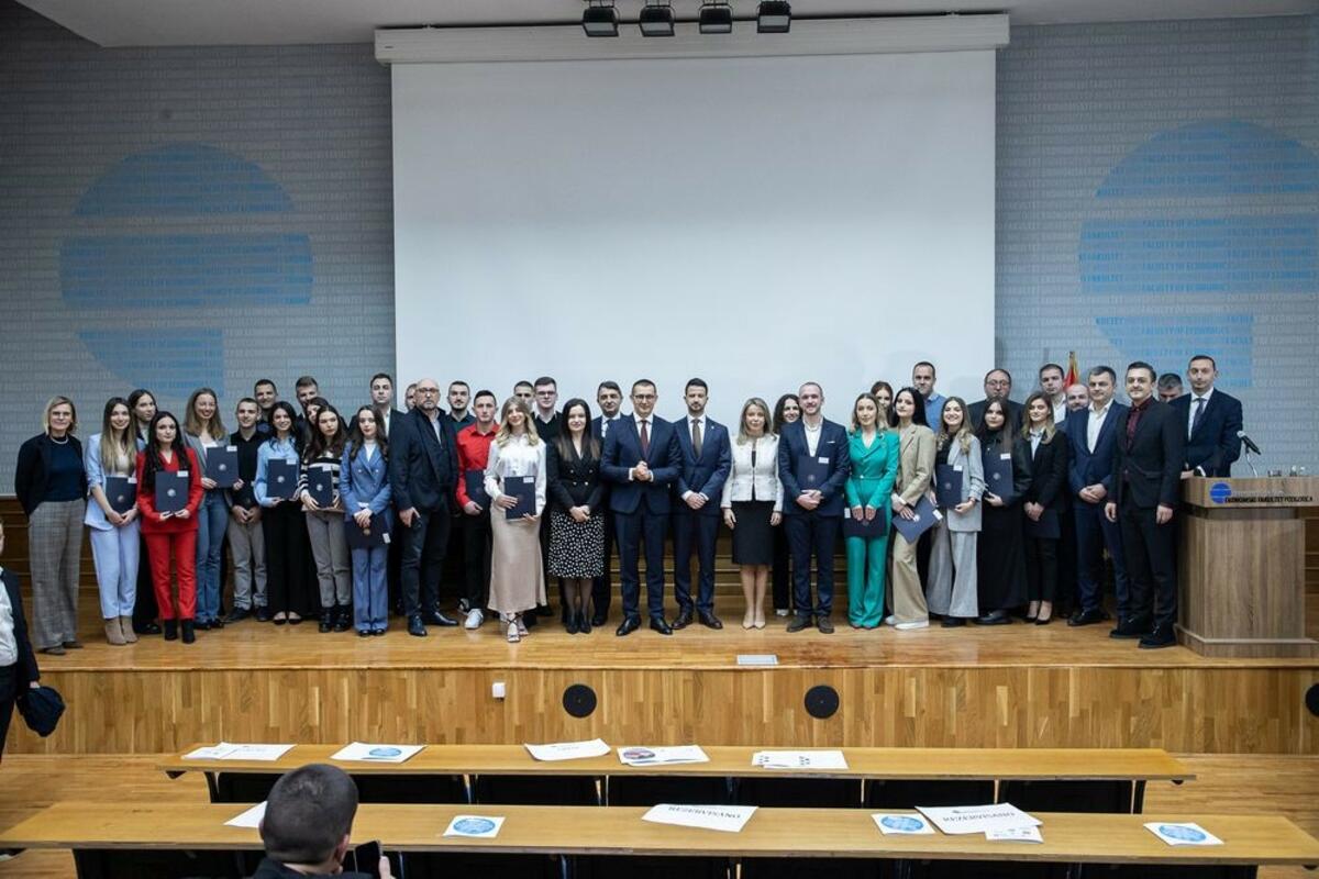Dodijeljene nagrade za 28 najboljih studenata Ekonomskog fakulteta