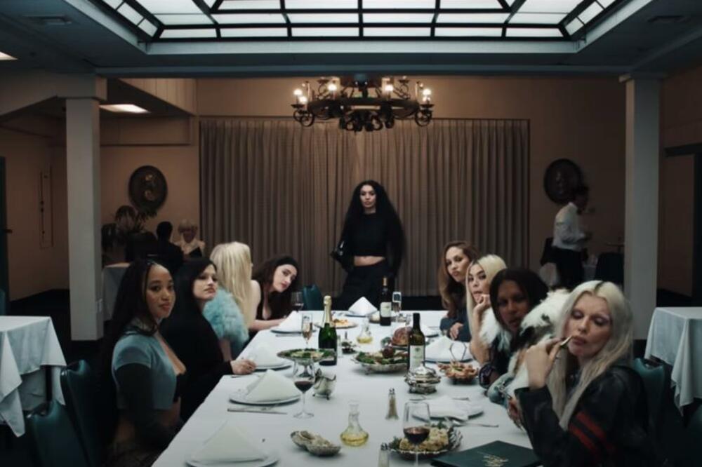 Chloe Sevigny and Julia Fox in Charli XCX's new music video