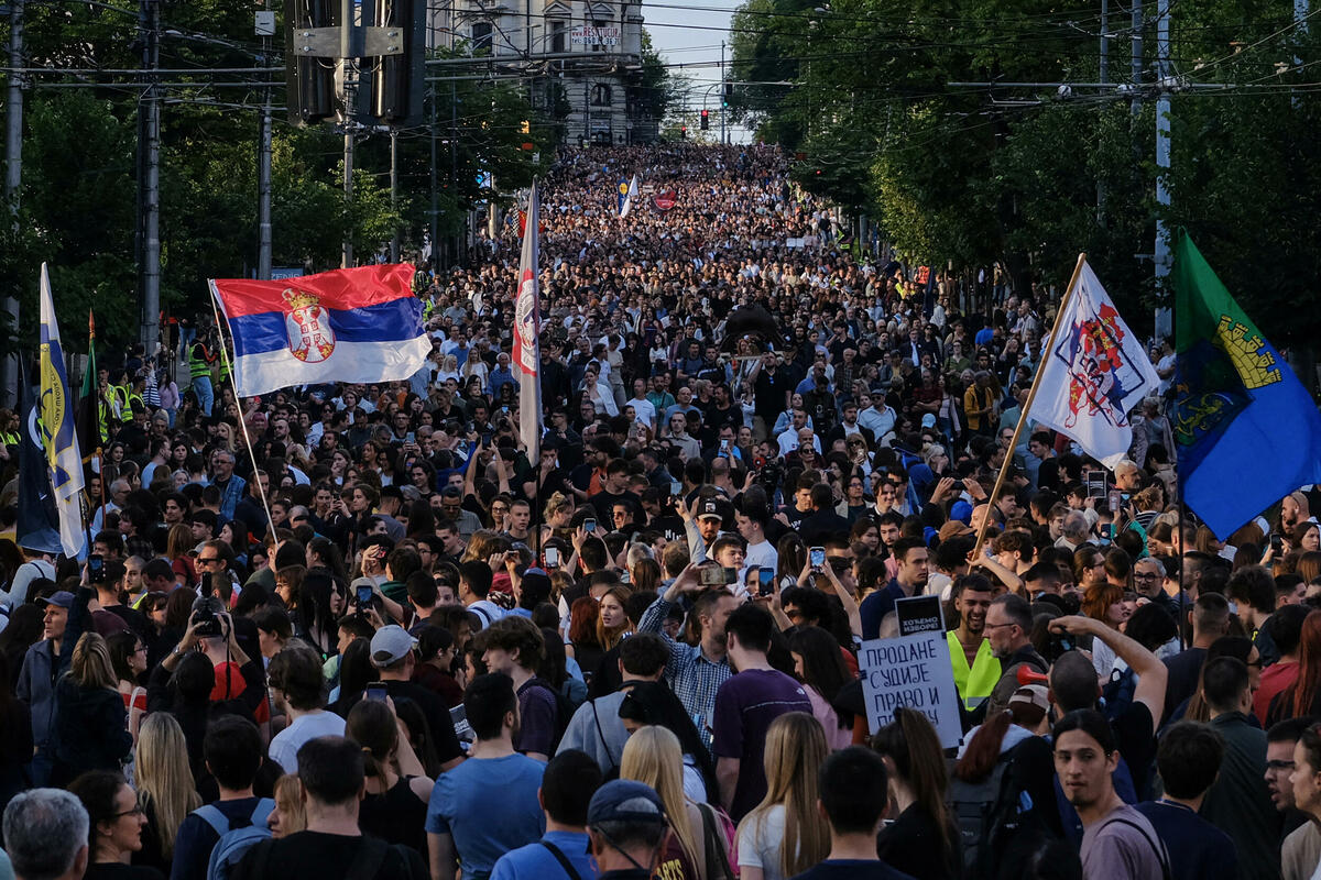 Studenti u blokadi pozvali na novi veliki protest u Beogradu 28. juna