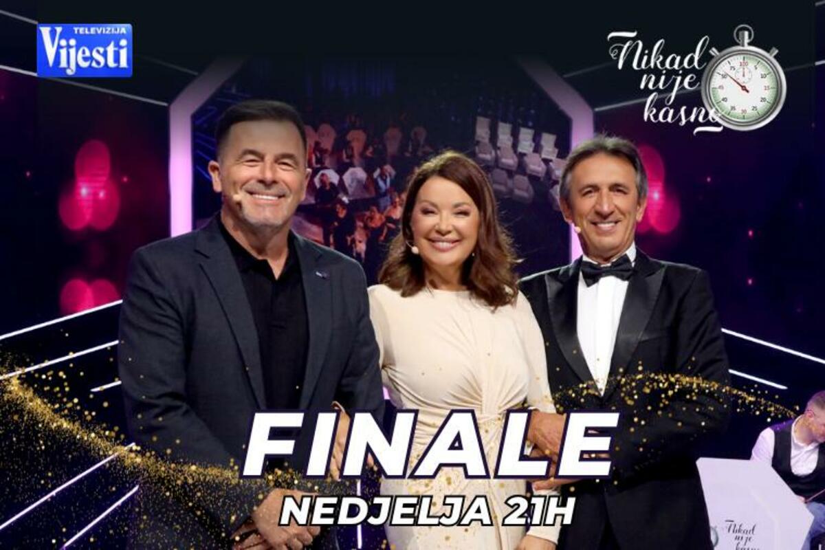 Takmičarka iz Crne Gore u finalu emisije „Nikad nije kasno“