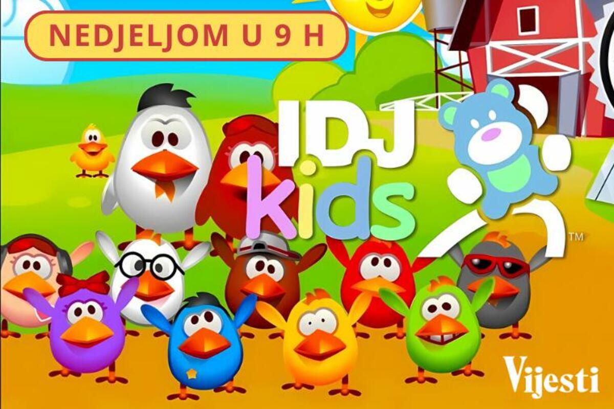 Najveseliji dječiji program ovog ljeta – IDJ Kids na Televiziji Vijesti