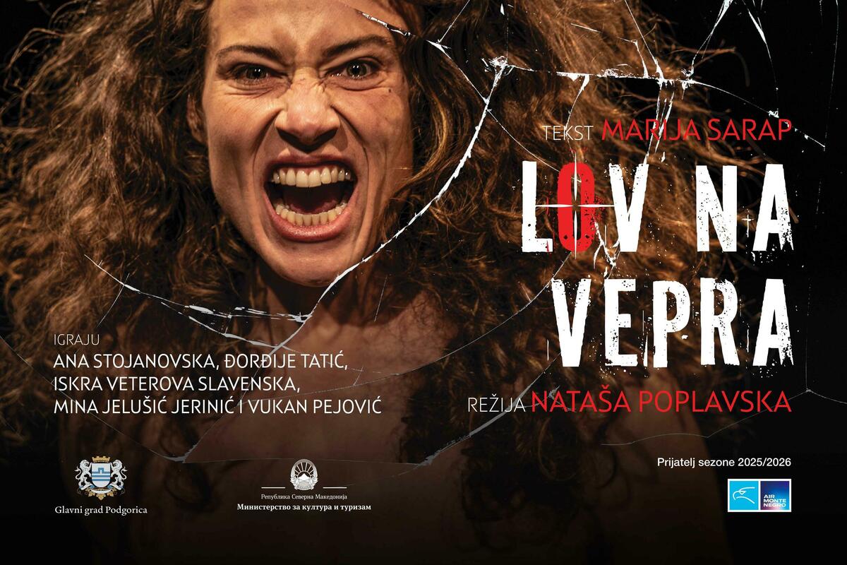 „Lov na vepra” premijerno izveden pred podgoričkom publikom